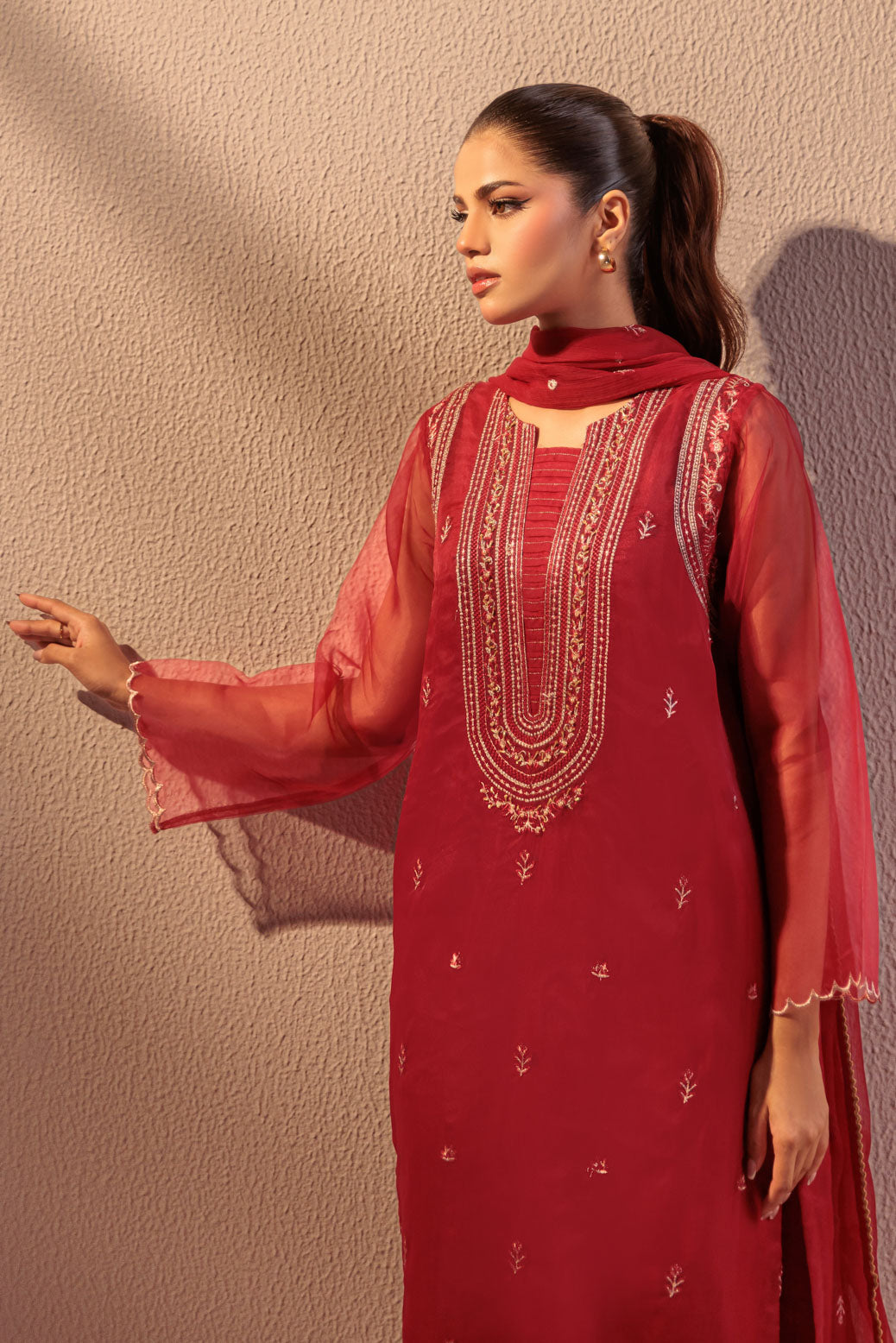 RED-DYED-3 PIECE (BS5243P19) – Bonanza Satrangi