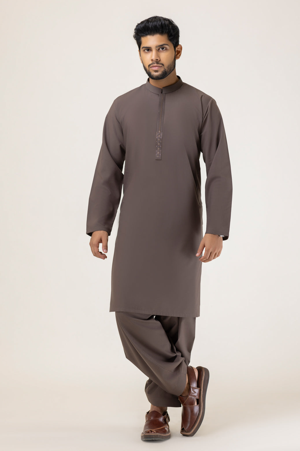 UNIFORM-BLENDED-KURTA SHALWAR - (KSRB23-026) – Bonanza Satrangi