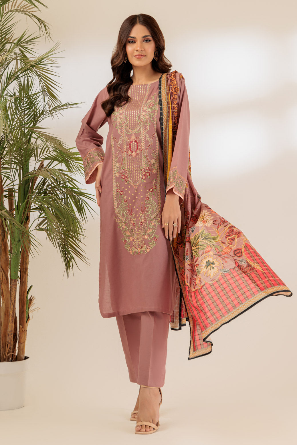 PINK-CAMBRIC-3 PIECE (SS1243P22) – Bonanza Satrangi